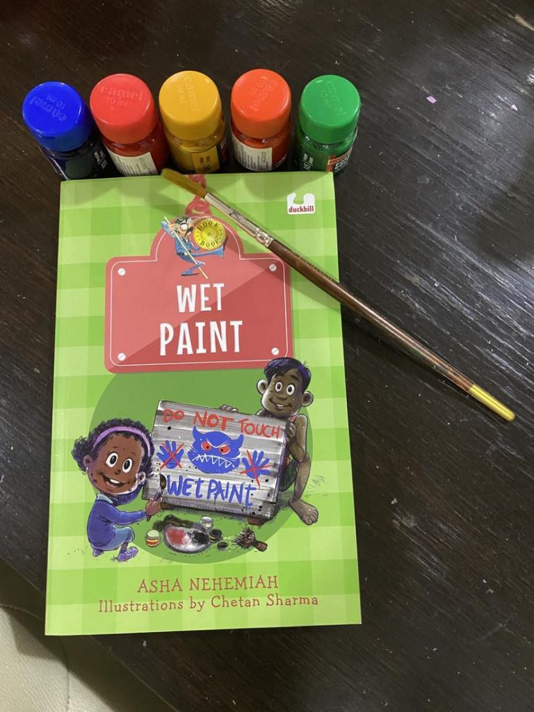 Wet Paint - Do Not Touch!! [Review] – Kids Book Café
