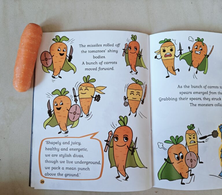 Review: Jai and the Vegetable Superheroes – Kids Book Café
