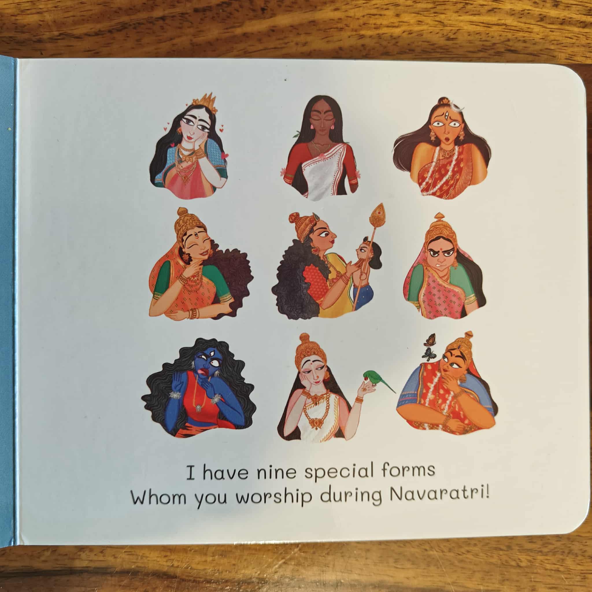 Review: Nava Durga: The Nine Forms of the Goddess – Kids Book Café